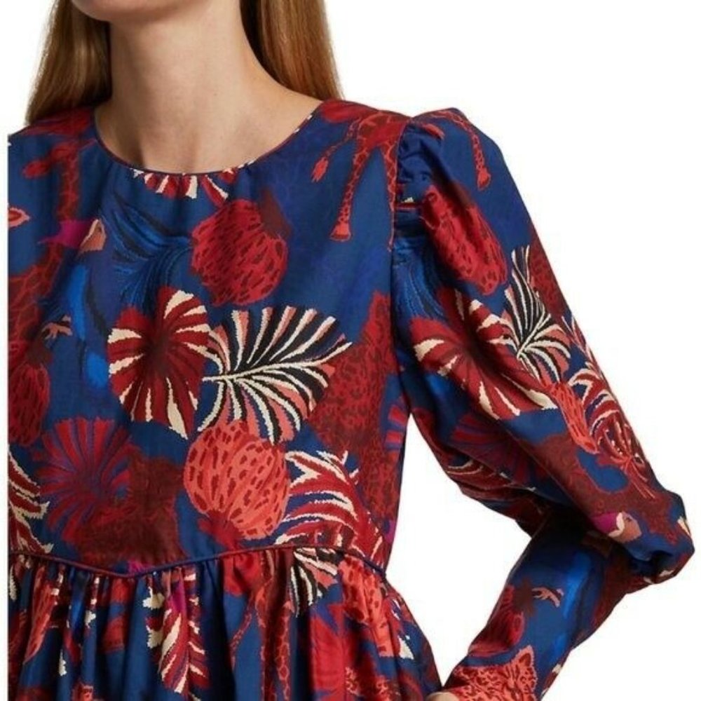 Farm Rio Women’s Animals Tapestry Mini Dress - Size L… - Gem